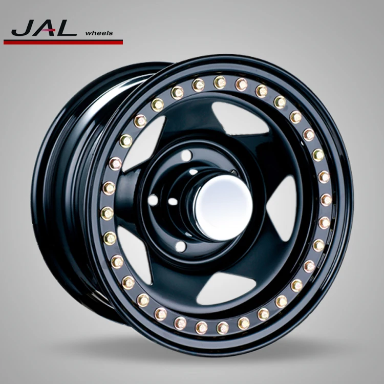 Best Sales 5 Spoke Racing 4x4 Steel Wheel Rim Street Lock Wheels - Buy ...