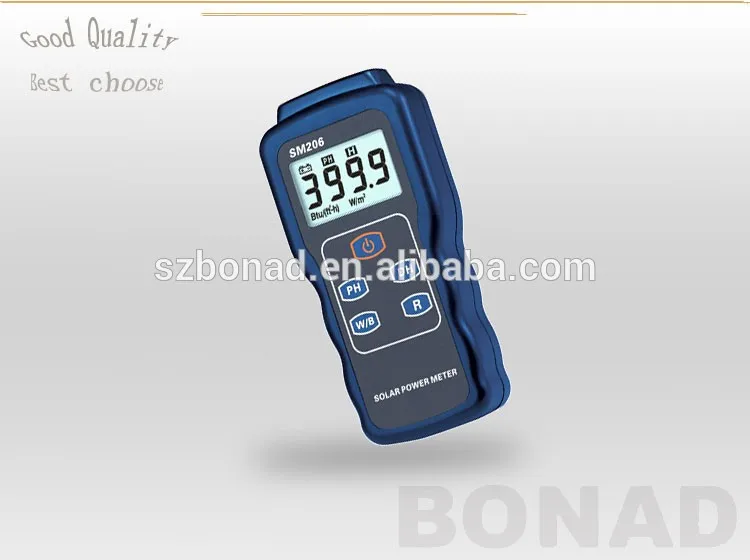 Solar Survey Projects Sun Irradiance Meter Solar Light Radiation Meter ...