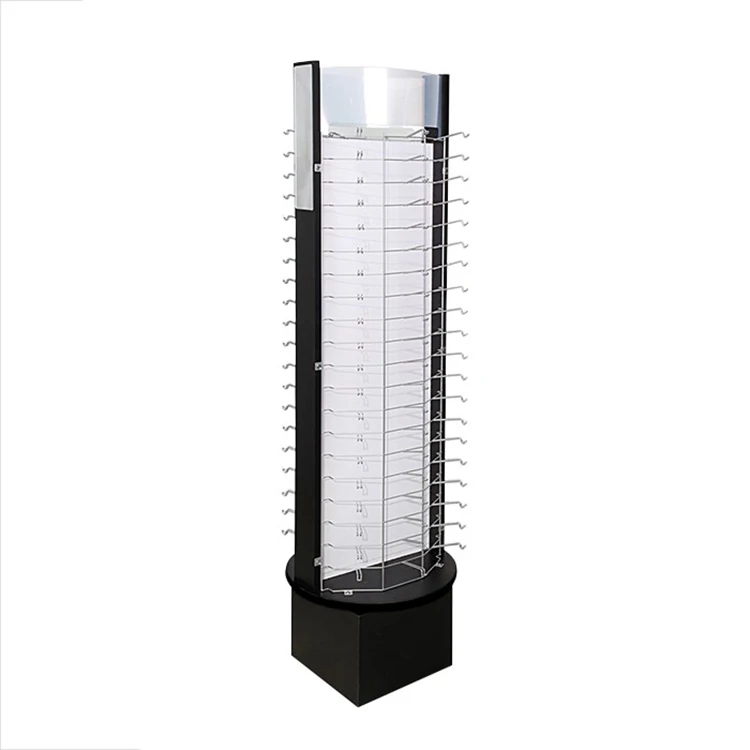 Commercial Retail Display Floor Standing Rack Rotating Optical Store ...