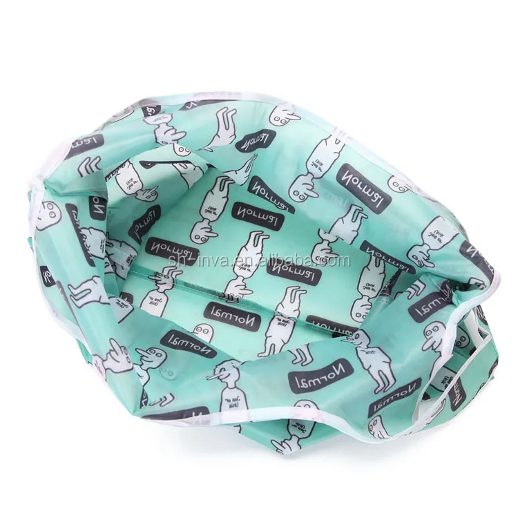 Eco-friendly Nylon Foldable Keychain Shopping Bag