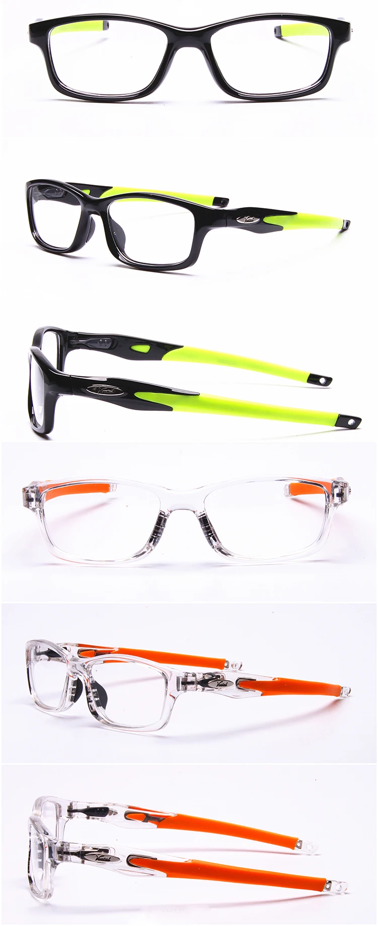 Fashion Sporty Optical Frames Eyeglasses With Clear Lens - Buy Eyewear ...