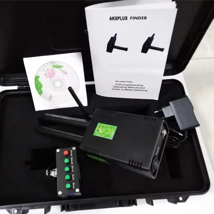 AKS Plus Metal Detector - 3D Detection for 20 Meters