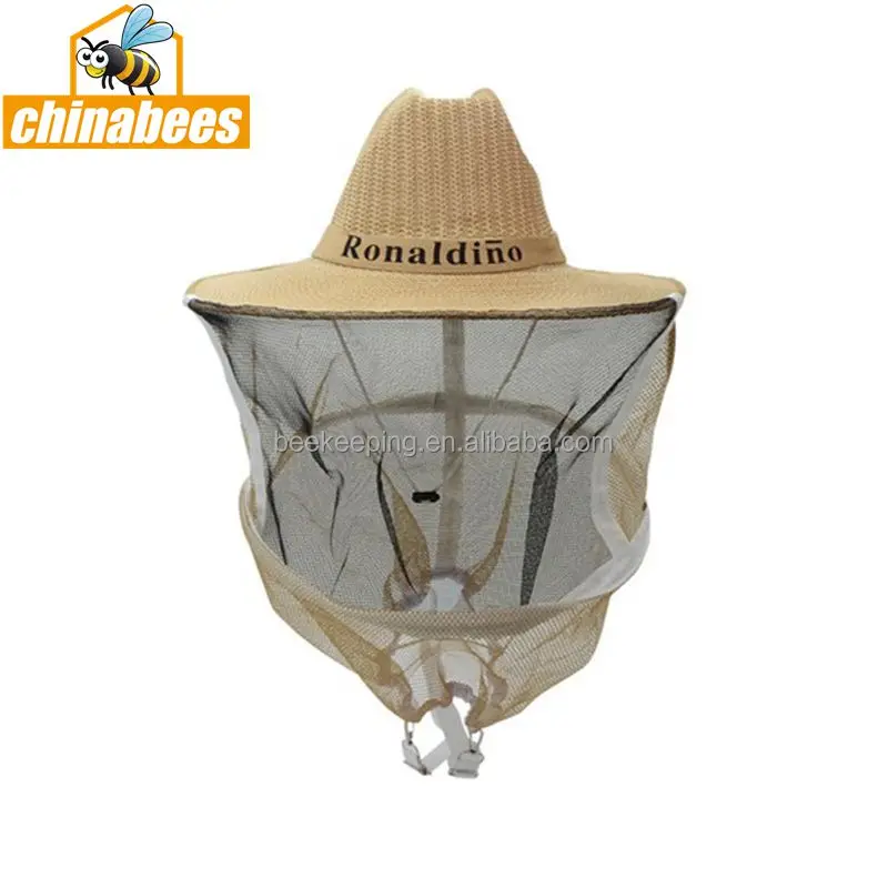 Anti Bee Cara Cubierta De Sombrero Apicultura Moscas Insectos Neto De ...
