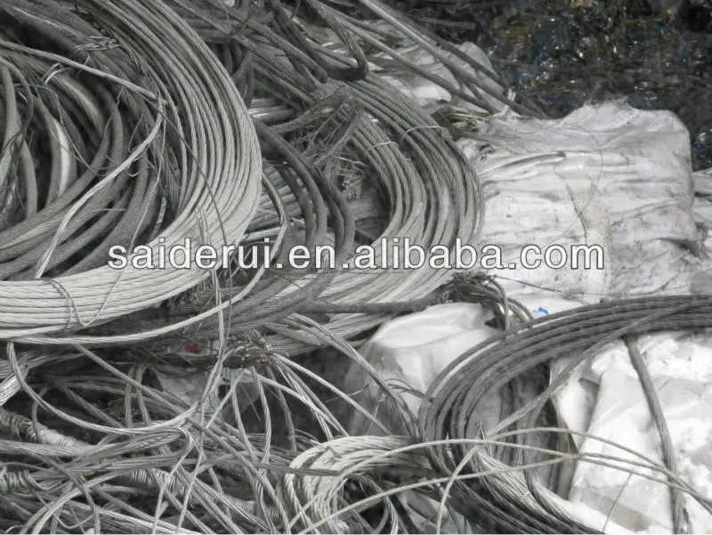 Scrap Aluminum Conductor Steel Reinforced (acsr) Wire Crushing And ...