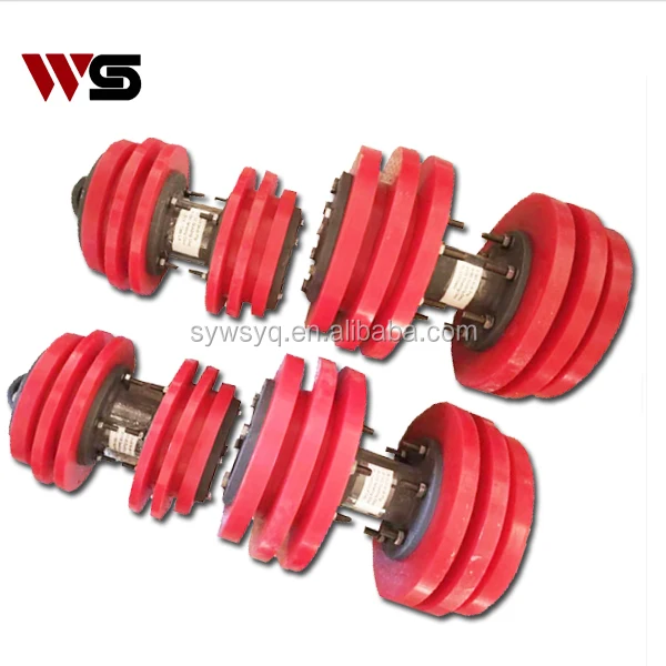 High Quality Pipe Cleaning Bi-Di Steel Polyurethane Disc Pig with Wire ...