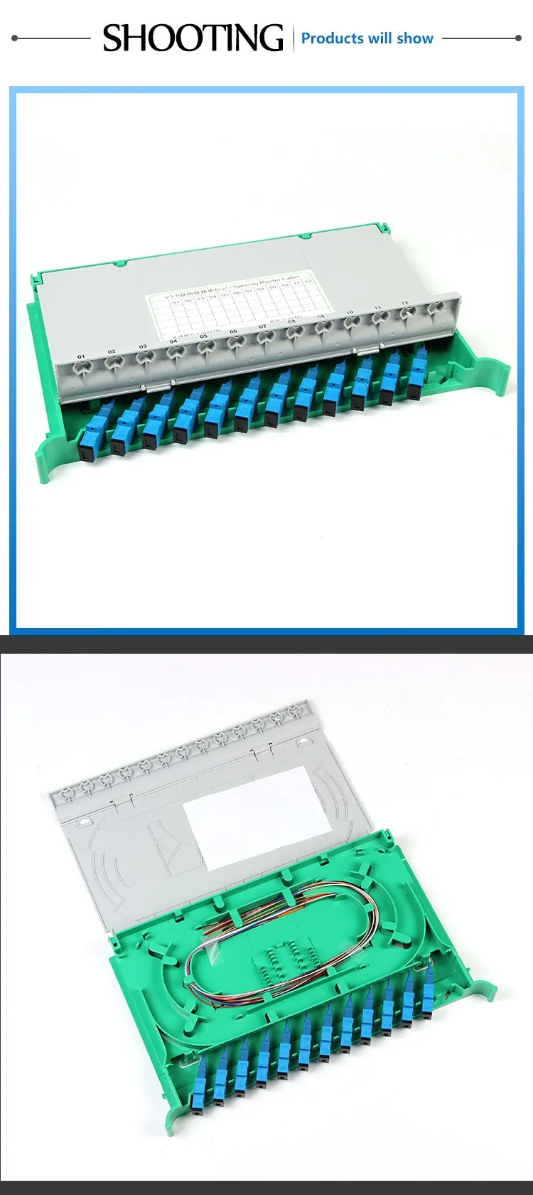 Insert Type Splitter Box Accessories Splice Tray Ftth Fiber Optical ...