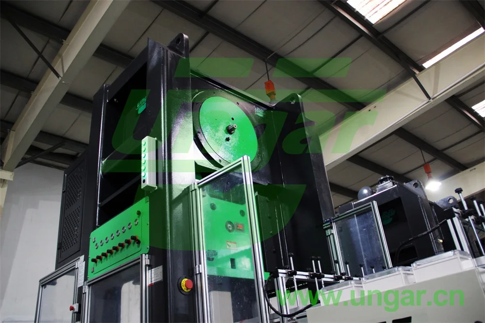 UN-80T Production Line for Aluminum Foil Food Container Making