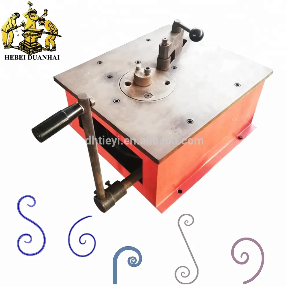 Manual Scroll Bender - Decorate Pipe Forming Machine