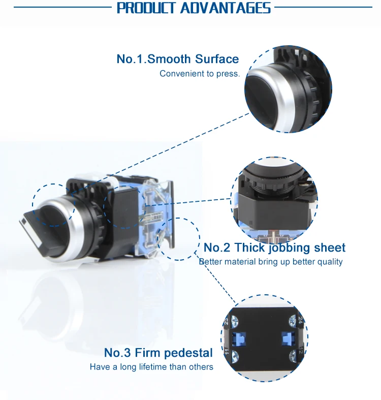 La38-11x-20x Industrial Control Circuits Selector Push Button Switch - Buy Push Button Switch ...