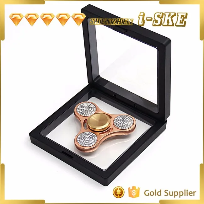 Hot Luxury Custom Fidget Spinner Toys With Encrusted Diamond Hand ...