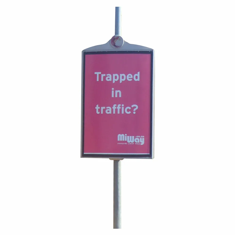 Street Light Pole Advertising Board - YEROO Customized Sign