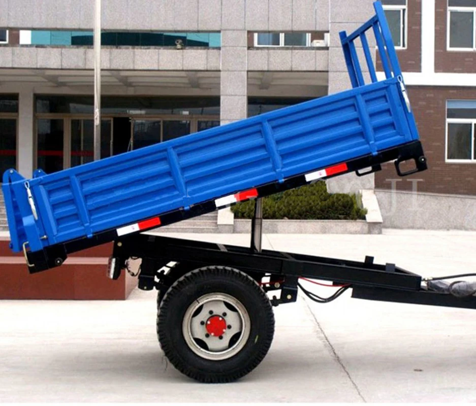 Farm Tractor Trailers With Single Axles Or Double Axles - Buy Farm ...