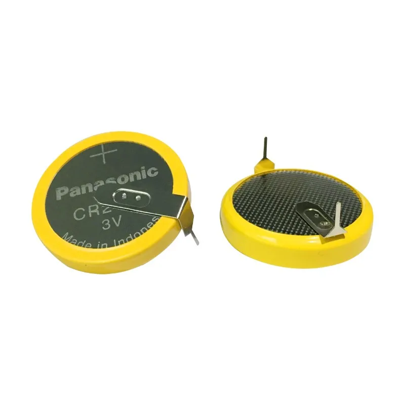 Customized Cr2450 3v Lithium Button Battery With Solder Tabs For Vx520 ...