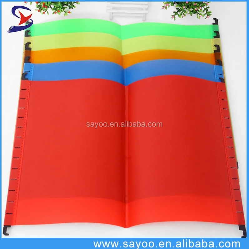 Wholesale Pp Plastic File Folder A4 Fc Vertical Hanging File Folder ...