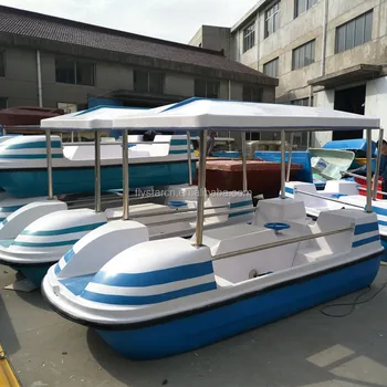 Water Park Fiberglass Human Power Foot Paddle Pedal Boat - Buy Pedal ...