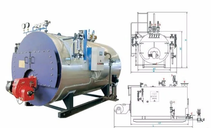 Industrial Coal And Gas 5 Ton Steam Boiler Lpg Boiler Boiler For ...