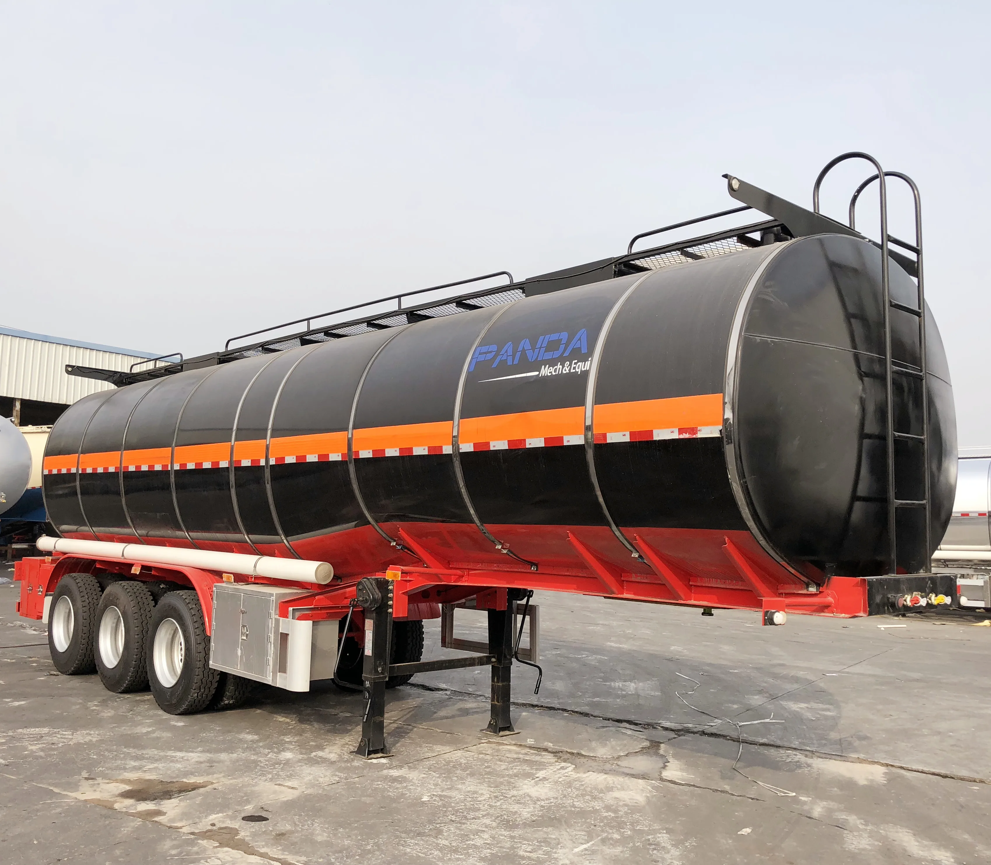 Panda Insulated Bitumen Transport Tanker Semitrailer,30cbm Heated ...