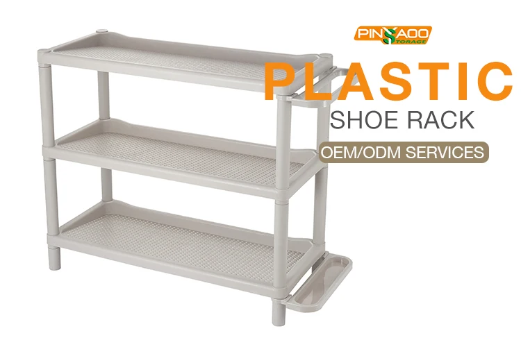 Stackable Outdoor Waterproof Plastic Storage Shoe Rack - Buy Waterproof ...