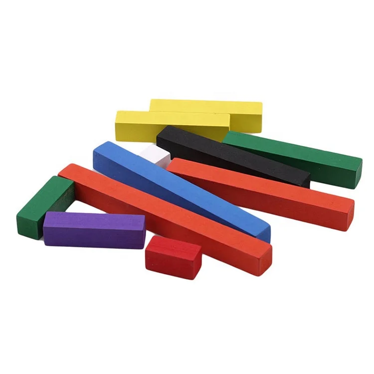 New 1-10cm Number Sticks Colorful Ascending Count Stick Montessori ...