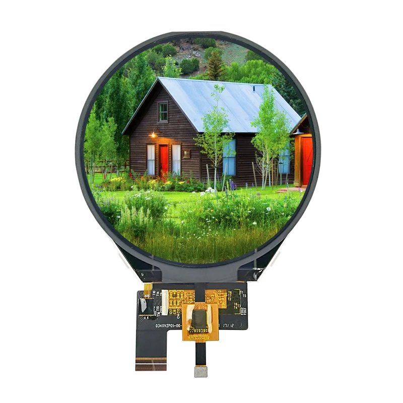Ips 3.4 Inch Round Lcd Screen 800*800 With Mipi Interface With ...