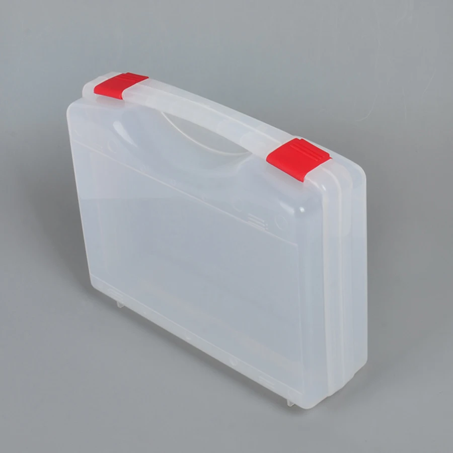 Small Plastic Dental Instrument Case with Handle - Secure & Convenient