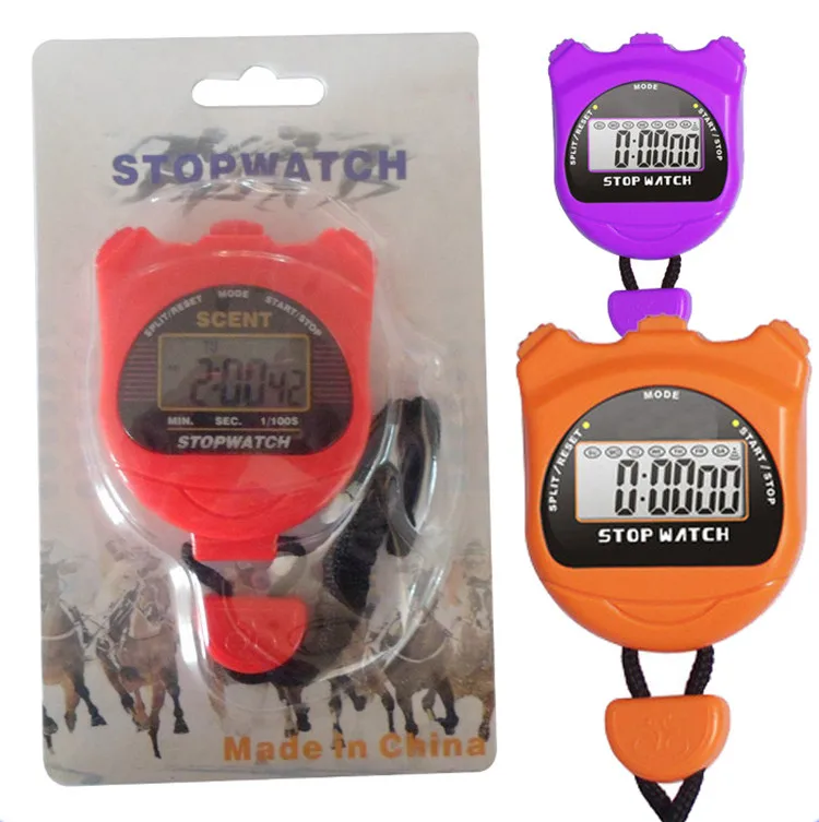 Charming Portable Handheld Mini Stopwatch Digital Sport Watch - Buy ...