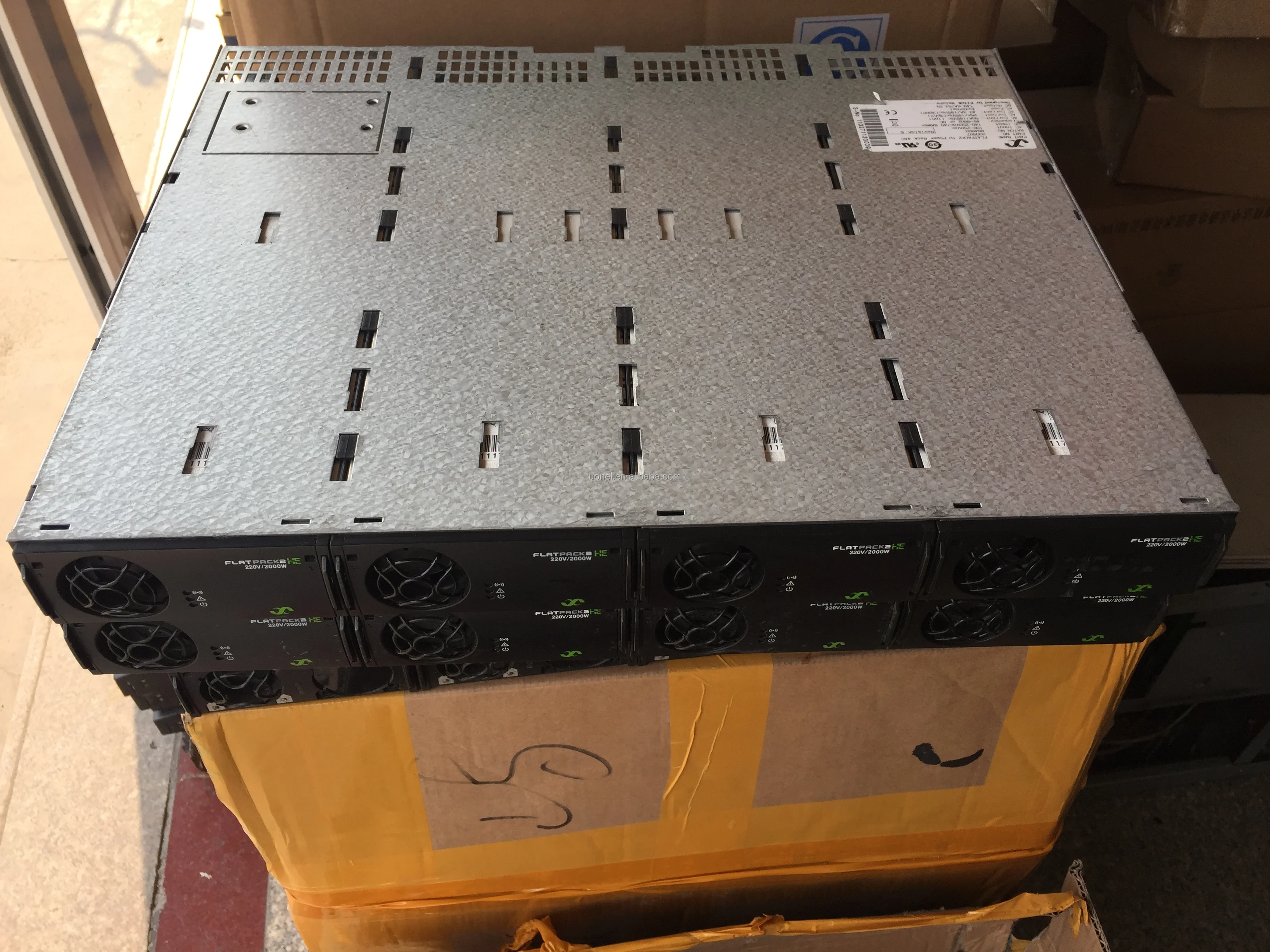 Eltek FLATPACK2 1U Power Rack - 8000W 4AC Output Solution