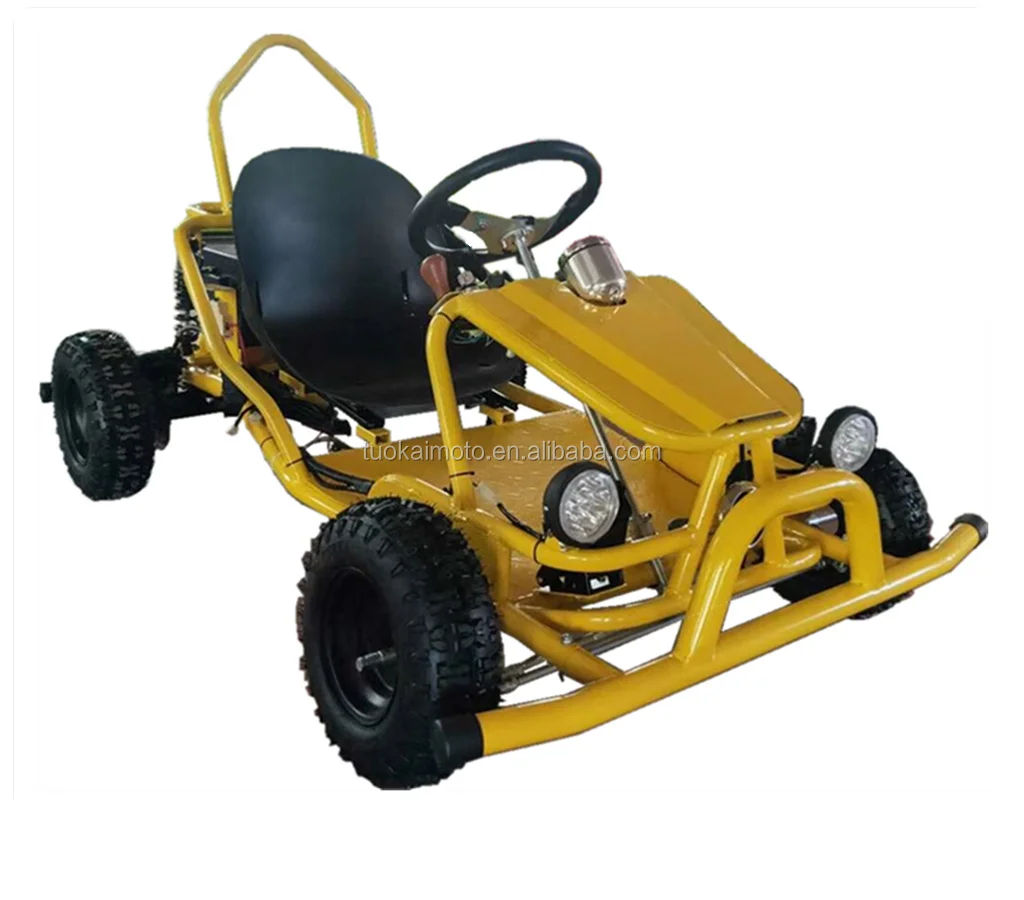 Single Seat Go Kart 500w Electric Kids Buggy With With Differential ...