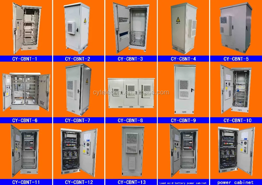 OLT Telecom Communication Equipment Outdoor Cabinet