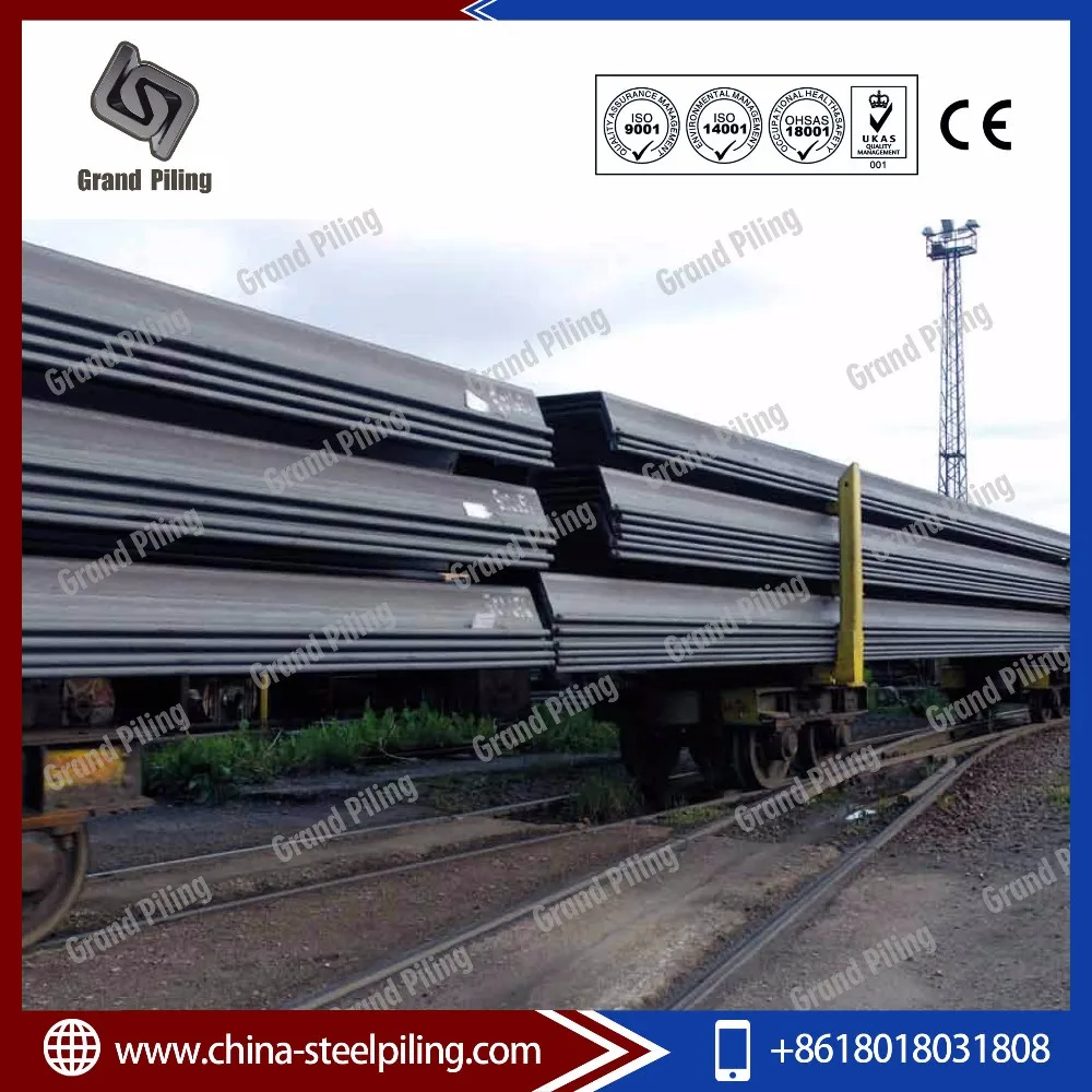 SY390 FSP III Sheet Pile - Durable Steel for Courtyard Projects