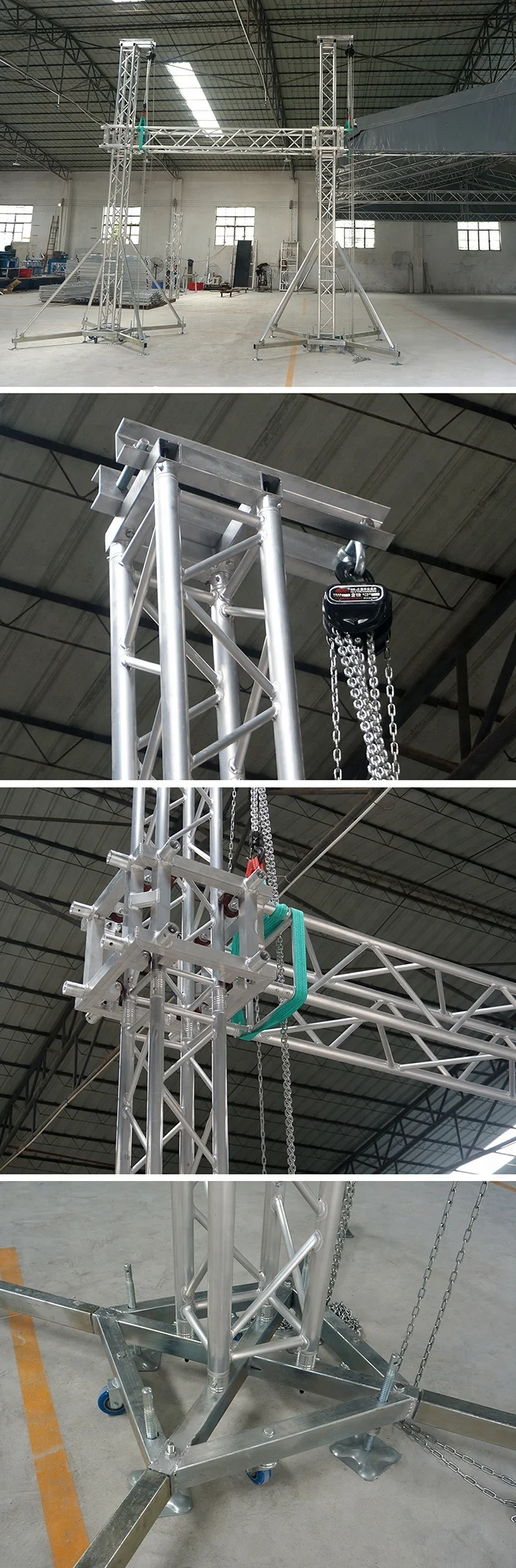 Universal Tower Lifting System - Efficient Truss Solutions