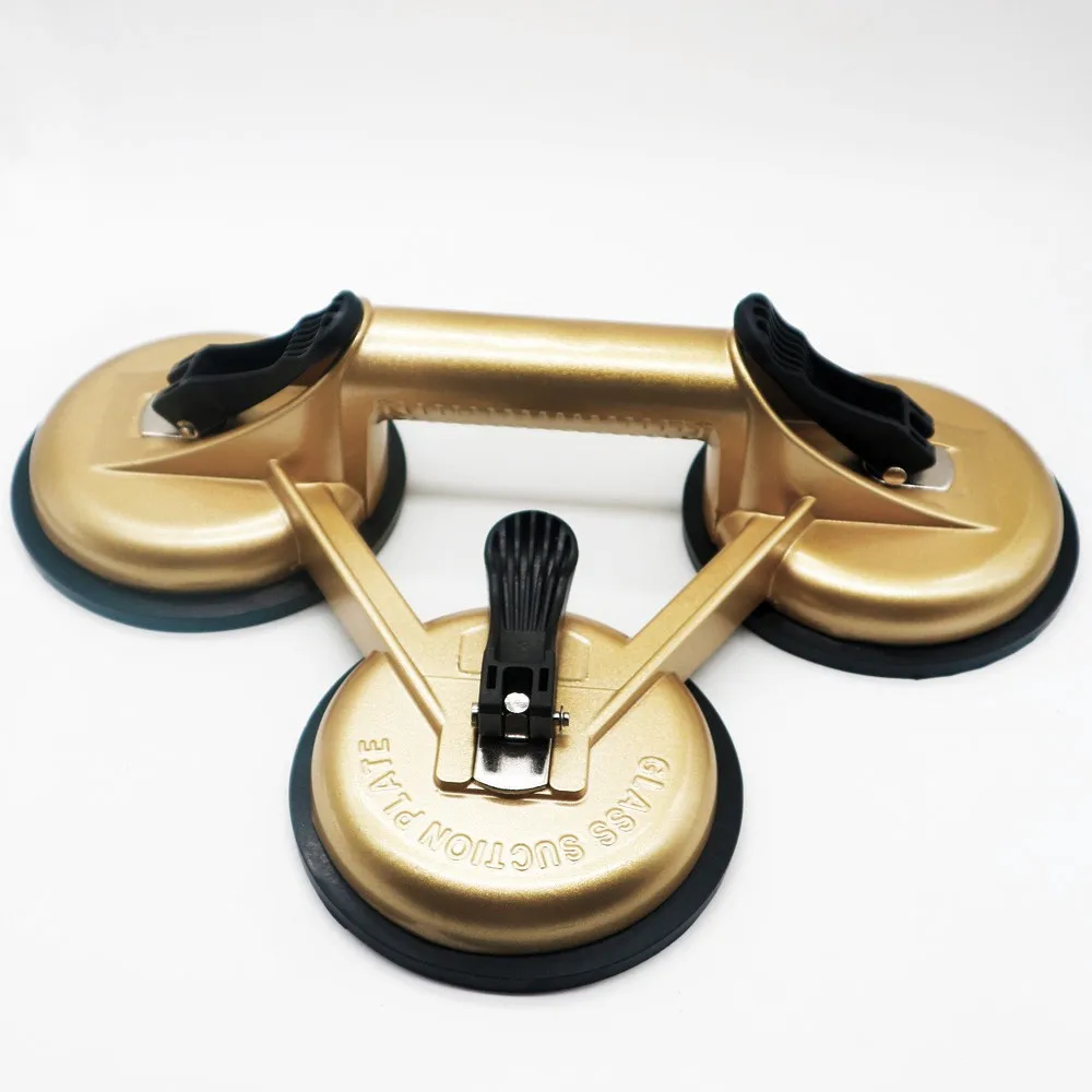 Glass Sucker Three-jaw Vacuum Cup Suction Lifter Glass Carrying Tools ...