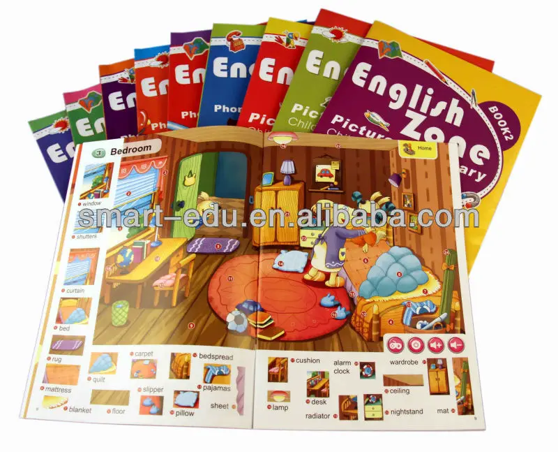 Kids English Story Or Learning Speaking Book With Speaking Pen - Buy ...