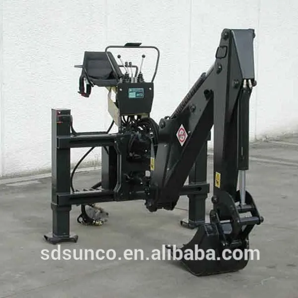 CE Sideshift Compact Tractor Backhoe (Foton), Small Backhoe Loader ...