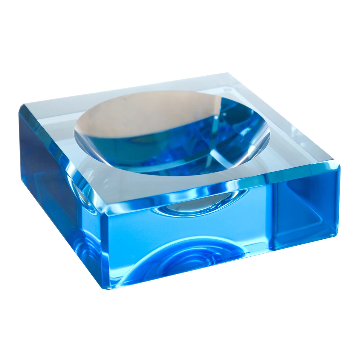 Household Elegant Acrylic Solid Soap Dish Perspex Candy Bowl Lucite ...