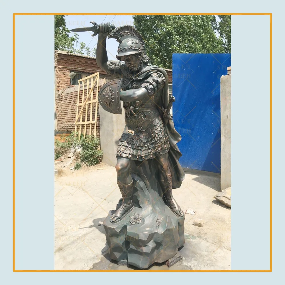 High Quality Roman Style Custom Outdoor Antique Life Size Bronze ...