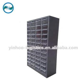 Plastic Drawer Parts Cabinet 48 Drawers Electronic Component Storage ...