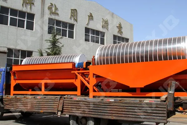 High Intensity Wet And Dry Sand Magnetic Separator Machine For Iron Ore ...