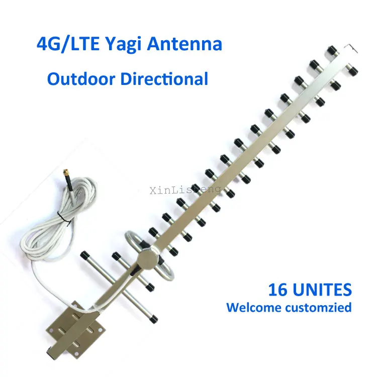 Remote Wireless Outdoor Directional Antenna 28db LTE 4G Yagi Antenna