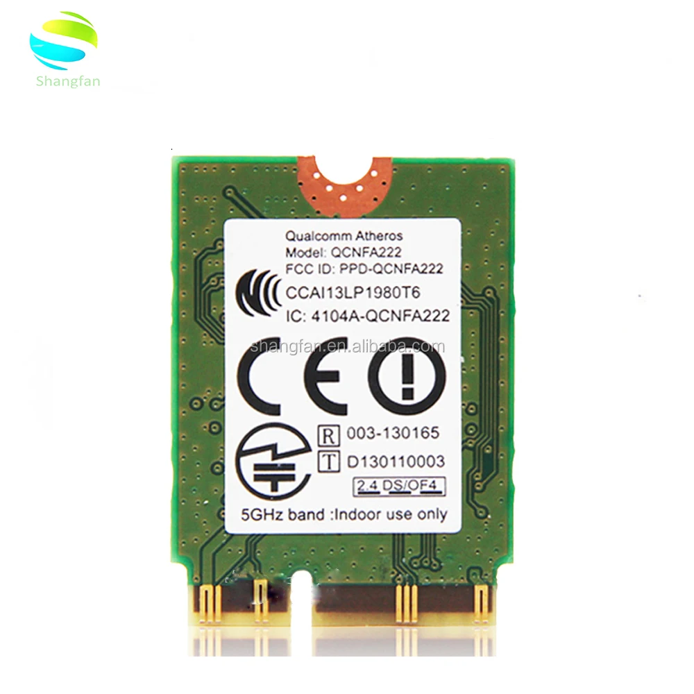 Dual Band 300mbps Wlan 802.11a/b/g/n Wifi Atheros Qcnfa222 Ar5bwb222 ...