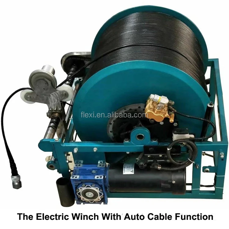 Dual Downhole Camera with 1400m Auto Cable Function and Temperature ...