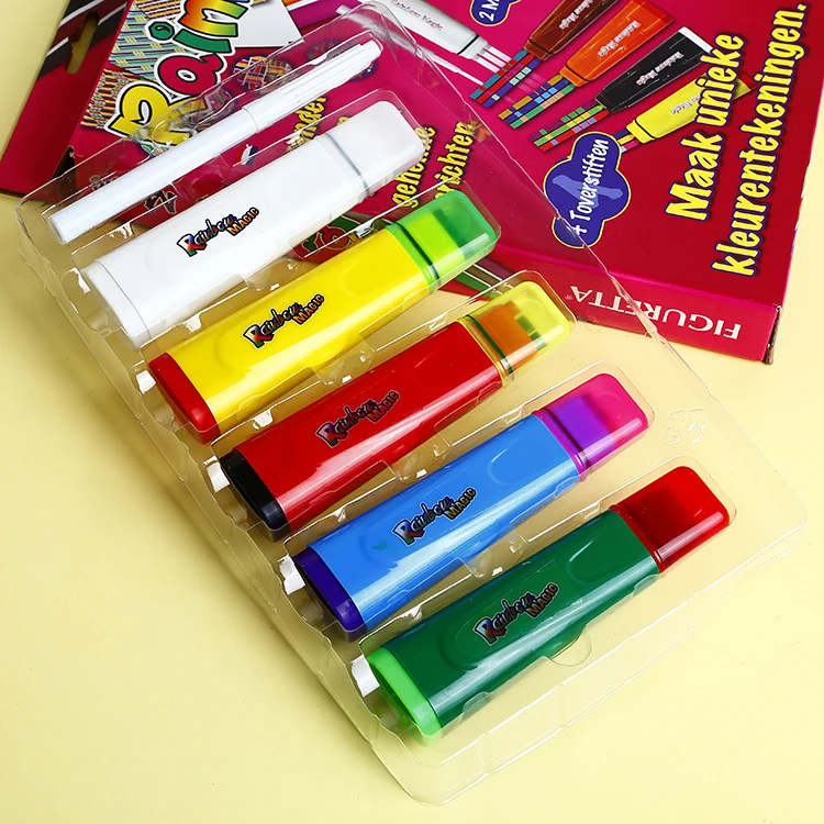 Made In China Low Price Rainbow Trio Markers Permanent Marker - Buy ...