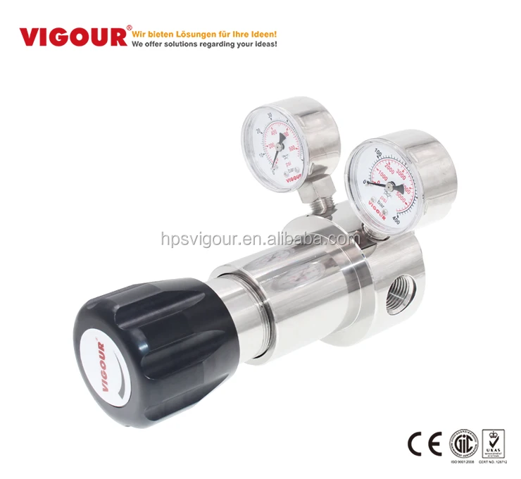 High Pressure High Flow Reducing Self Venting Regulator - Buy High ...