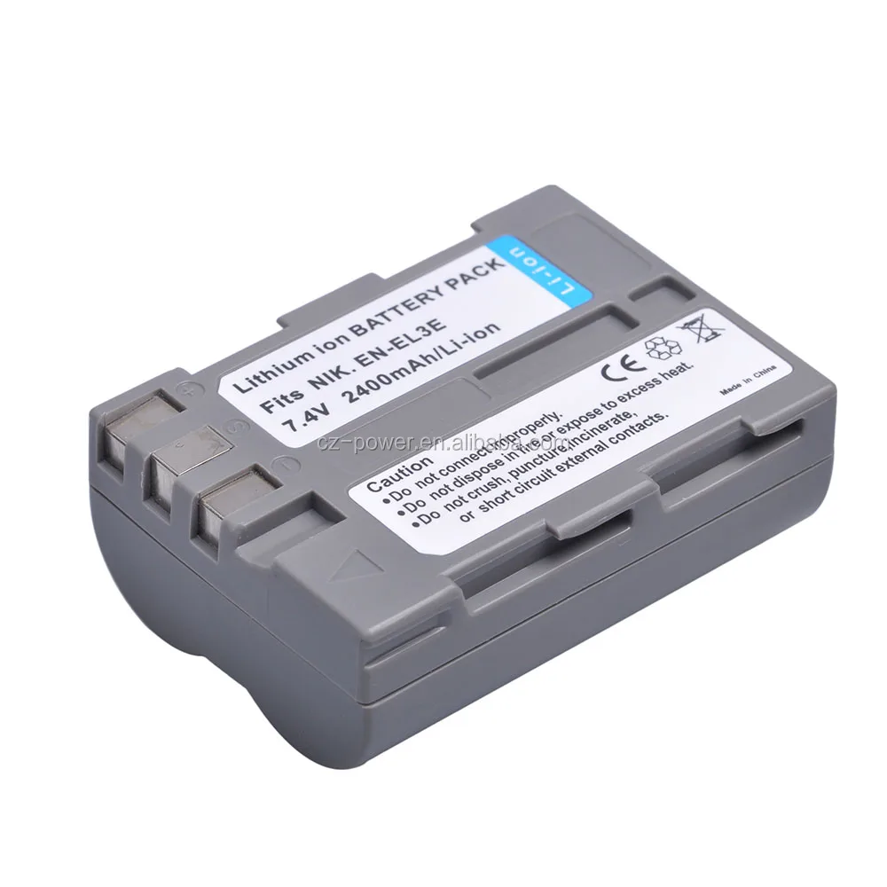 7.2V Digital EN-EL3e Battery Rechargeable Li-Ion Battery for Nikon D700 ...