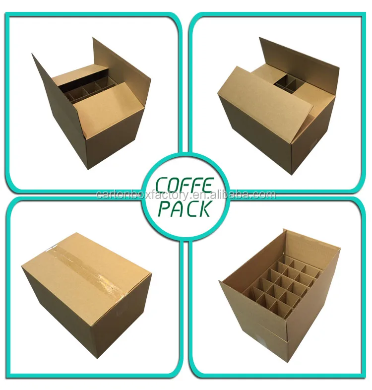 Normal Brown Kraft B3B Corrugated Carton Box Without Printing