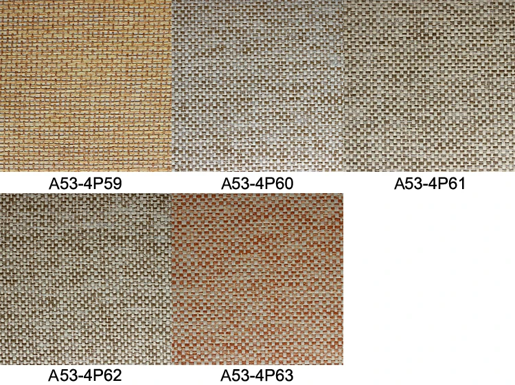 Grasscloth Natural Fiber Wallpaper for Home Decoration