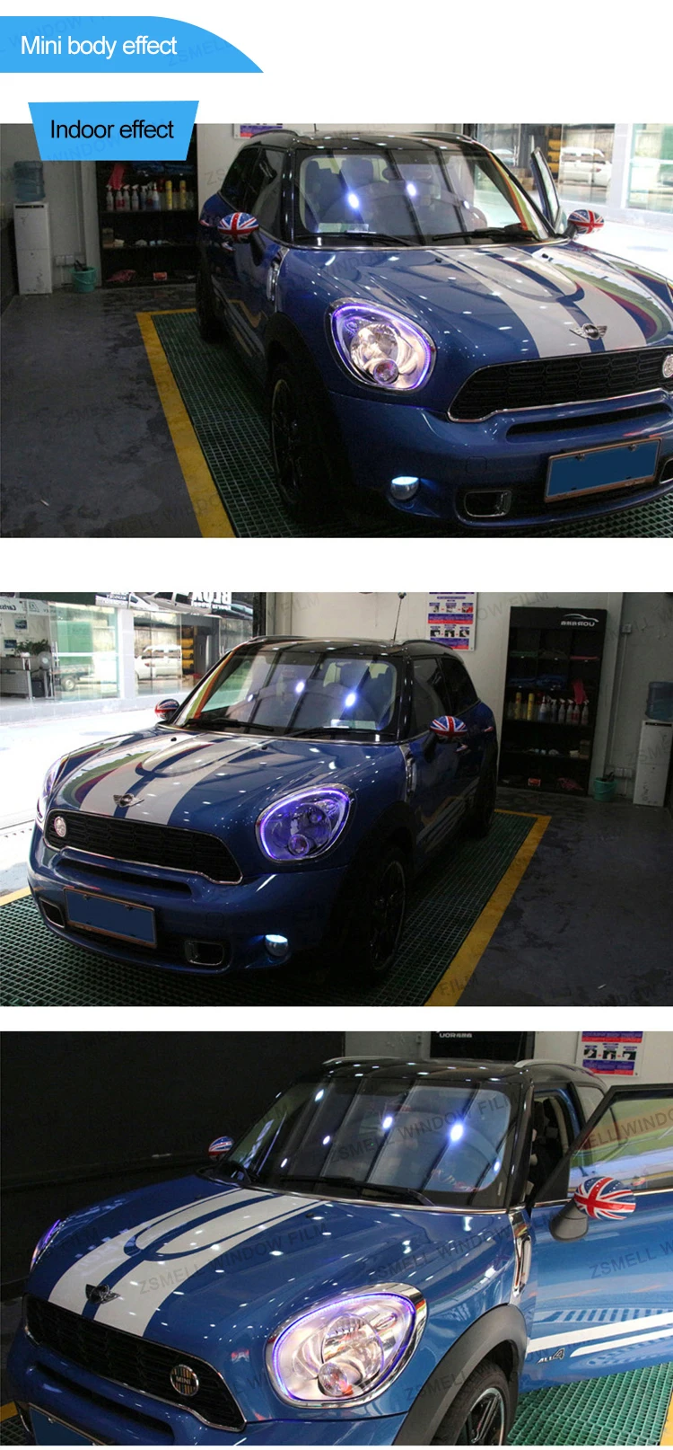 Eye-catching Beautiful Color Photochromic Car Window Glass Decorative ...