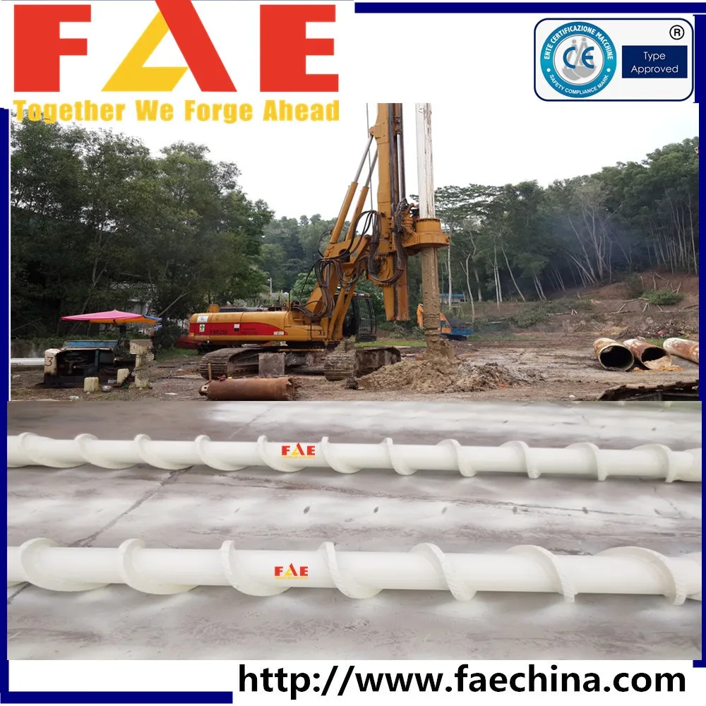 Rotary Drilling Rig Parts CFA Auger for Soilmec - Durable & Efficient