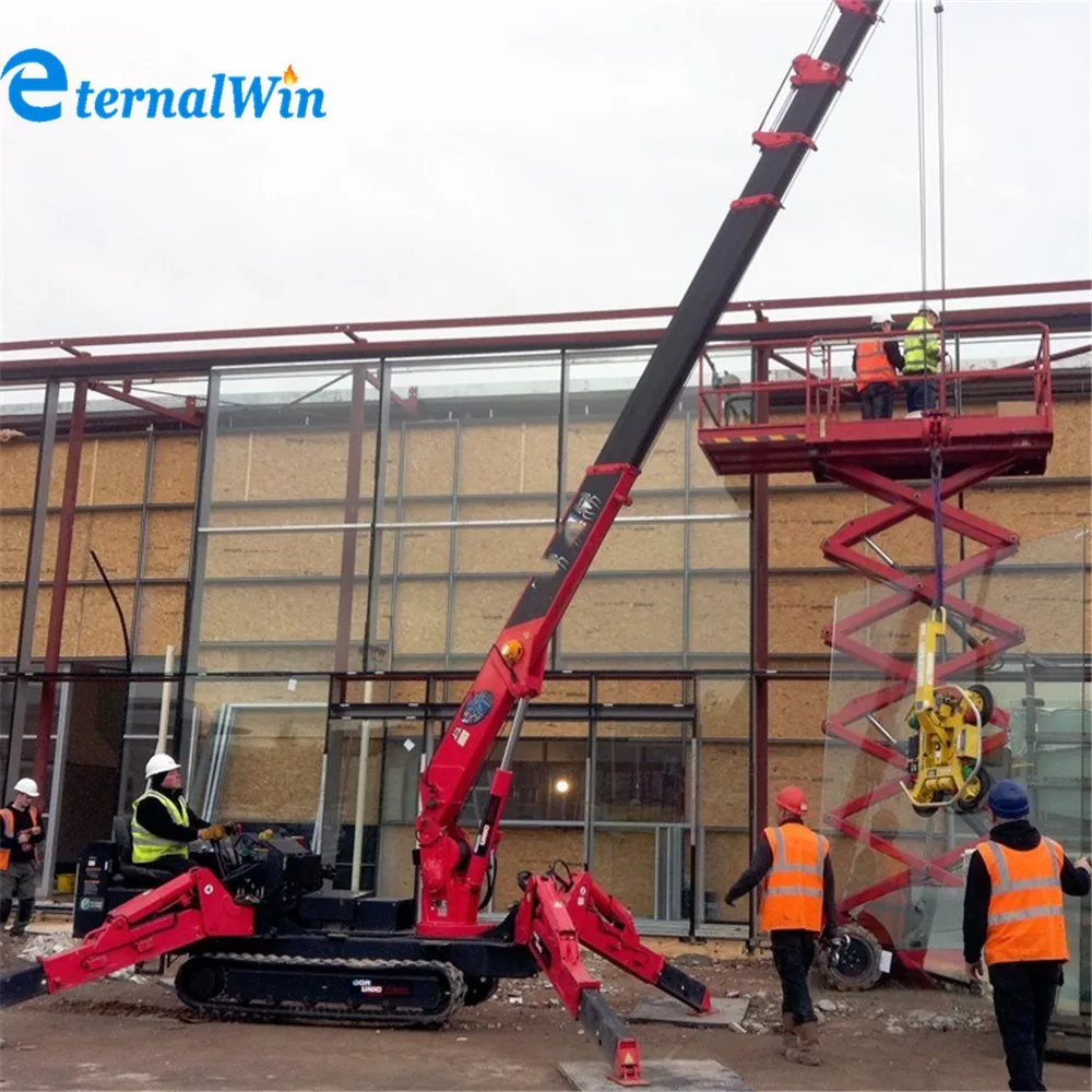 New Model Spider Spyder Small Crawler Crane 1.0ton3.0ton 5.0ton With Ce ...