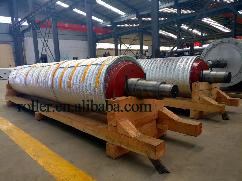 Factory Wire Guiding Return Roll Drive Wire Roller For Paper Machine ...